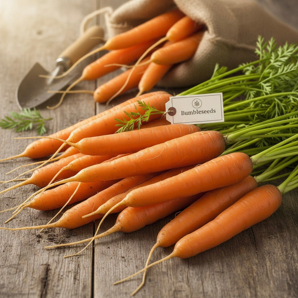Carrot - Nantes Coreless -(Daucus carota sativus) Nantes Carrots non G ...